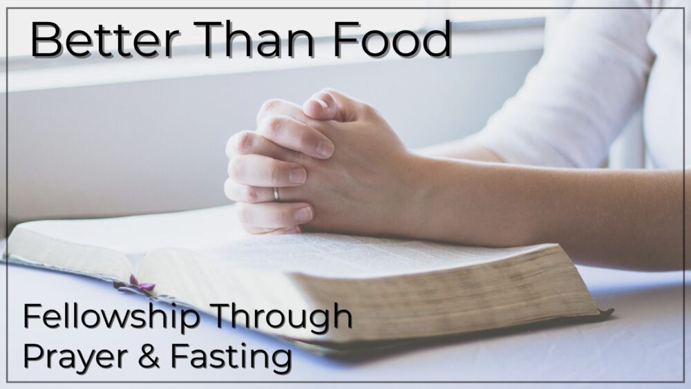 Feasting On God’s Words – Bethany Baptist Church Brevard, NC